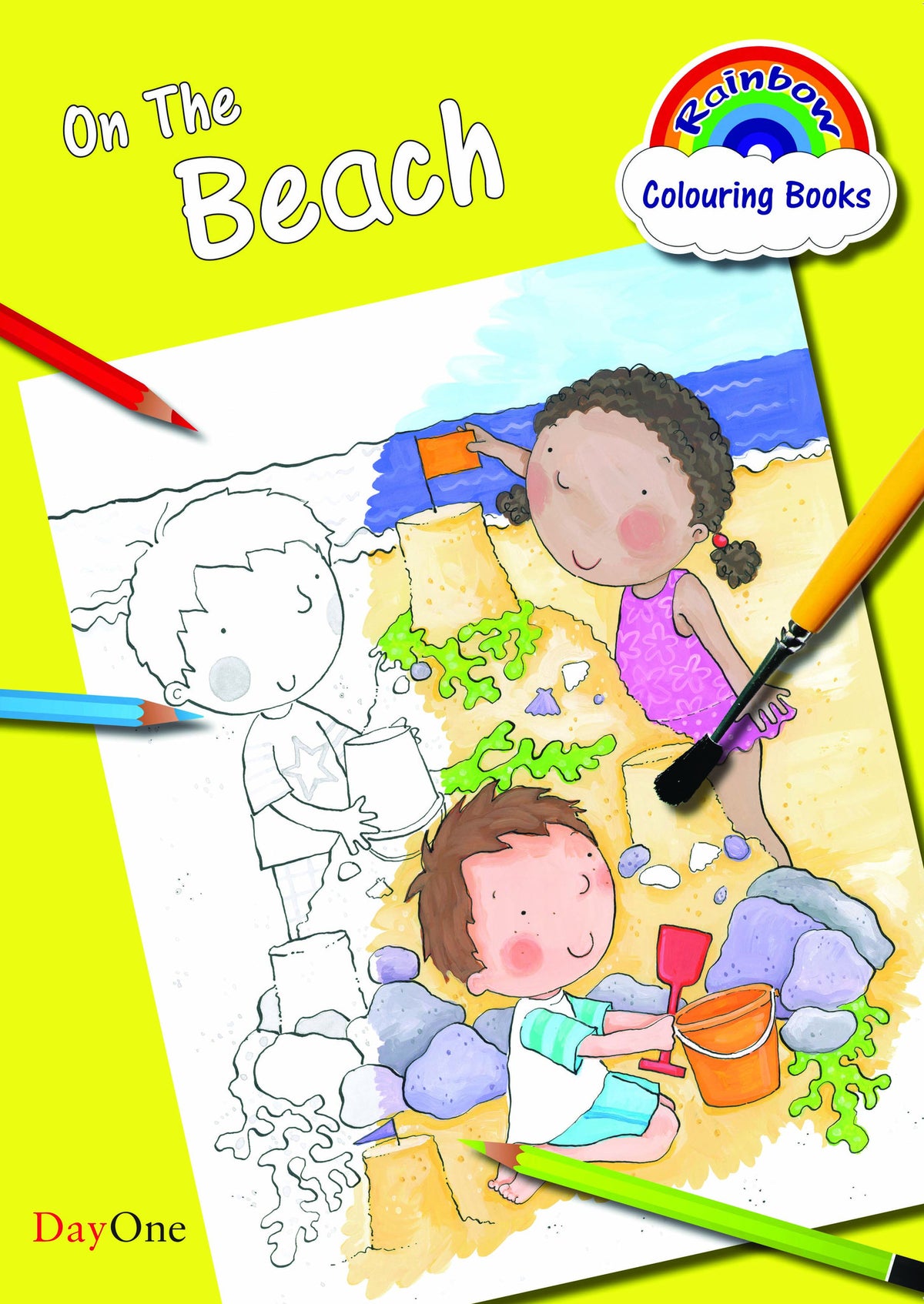 Beach Coloring Book Beach Coloring Book Large Print Summer Fun Mosaic
